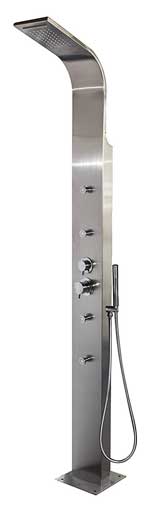 Outdoor Shower Panel... a Spa in Your Backyard?