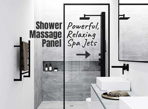 What's the Best Shower Massage Panel with Powerful Jets?