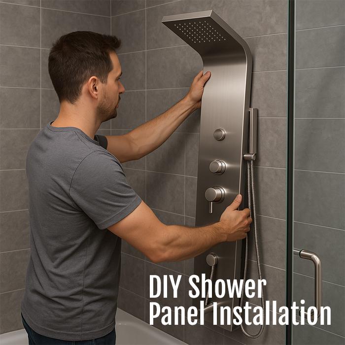 7 Easy DIY Tips To Install A Shower Panel System Fast
