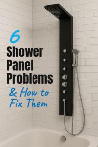6 Shower Panel Problems and How to Fix Them Fast